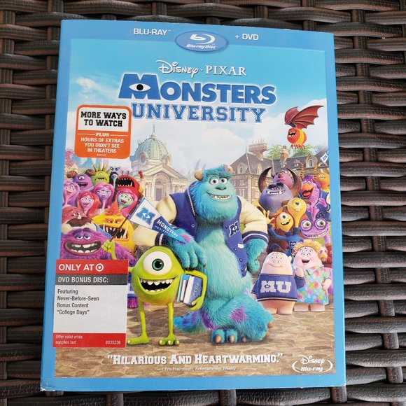 Disney | Media | Euc Disney Pixar Monsters University Dvd | Poshmark